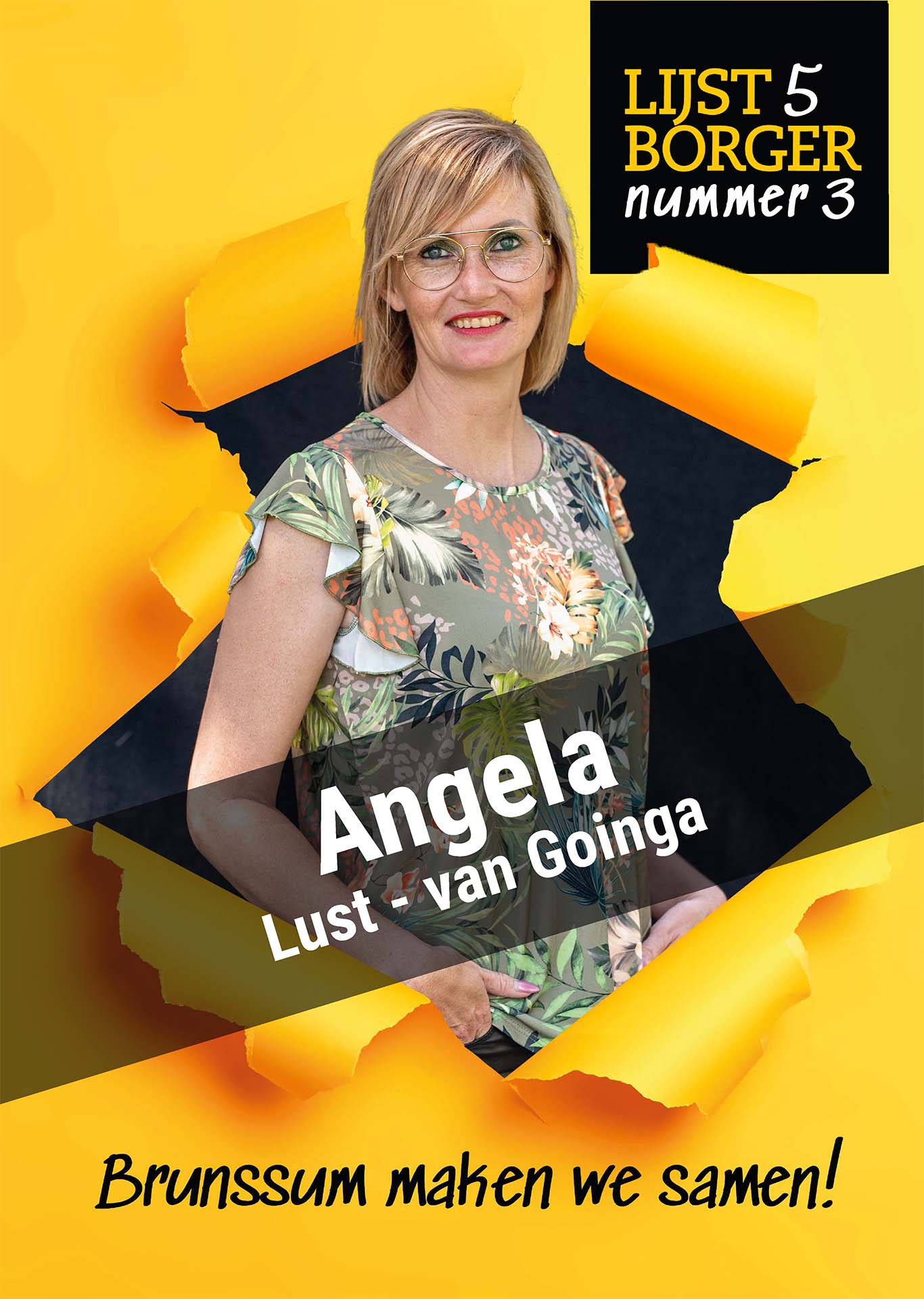 Angela Lust - van Goinga - Lijst Borger